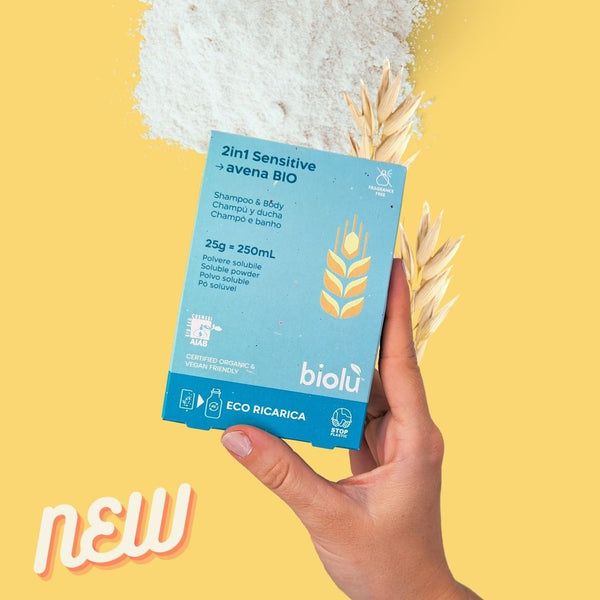 Biolù Persona Cosmesi in Polvere 2in1 Sensitive all'Avena Bio – La ...